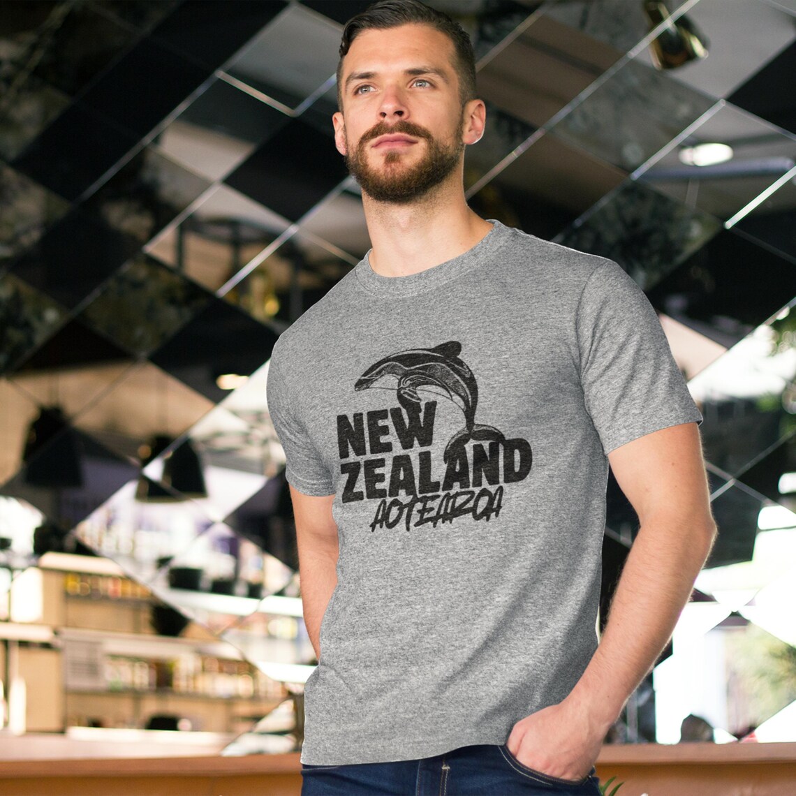 New Zealand Maui Dolphin T-shirt Aotearoa Shirt Endangered Animal NZ ...