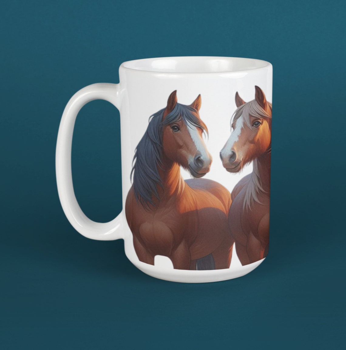 Horses Humor Coffee Mug Western Wit My Name's Whoa Dammit Cup Fun Horse ...