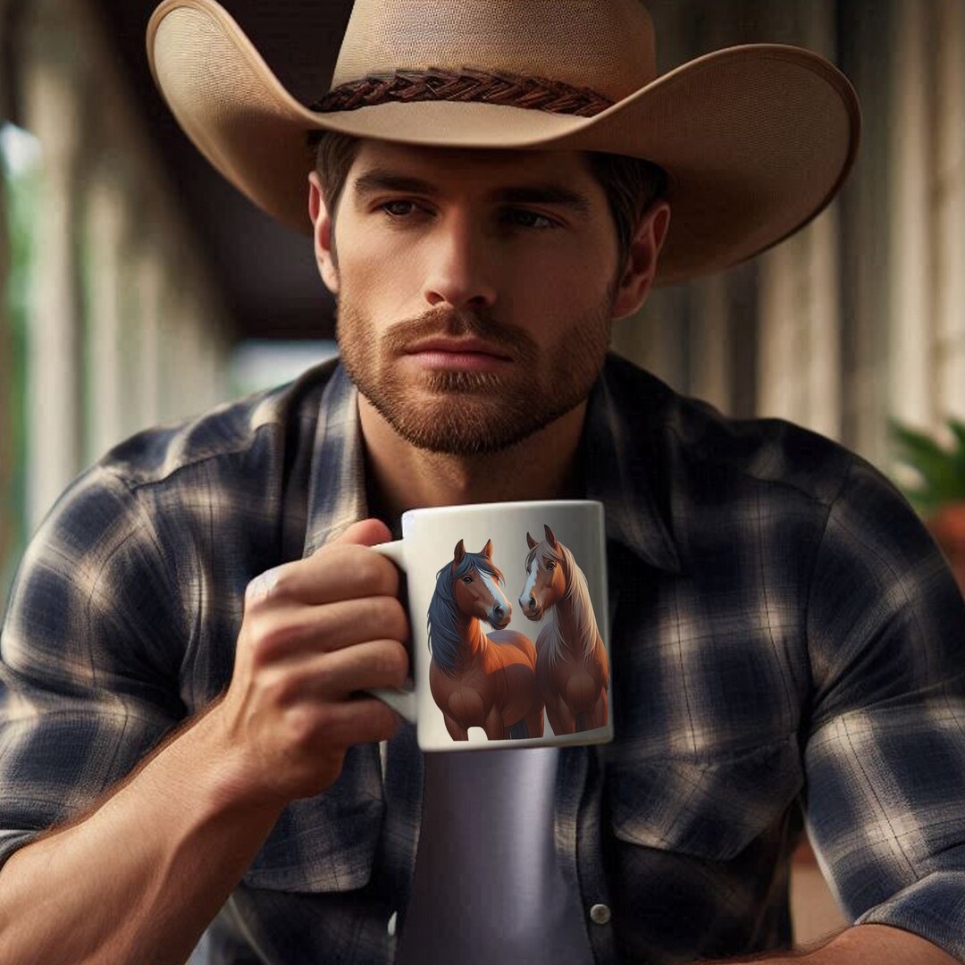 Horses Humor Coffee Mug Western Wit My Name's Whoa Dammit Cup Fun Horse ...