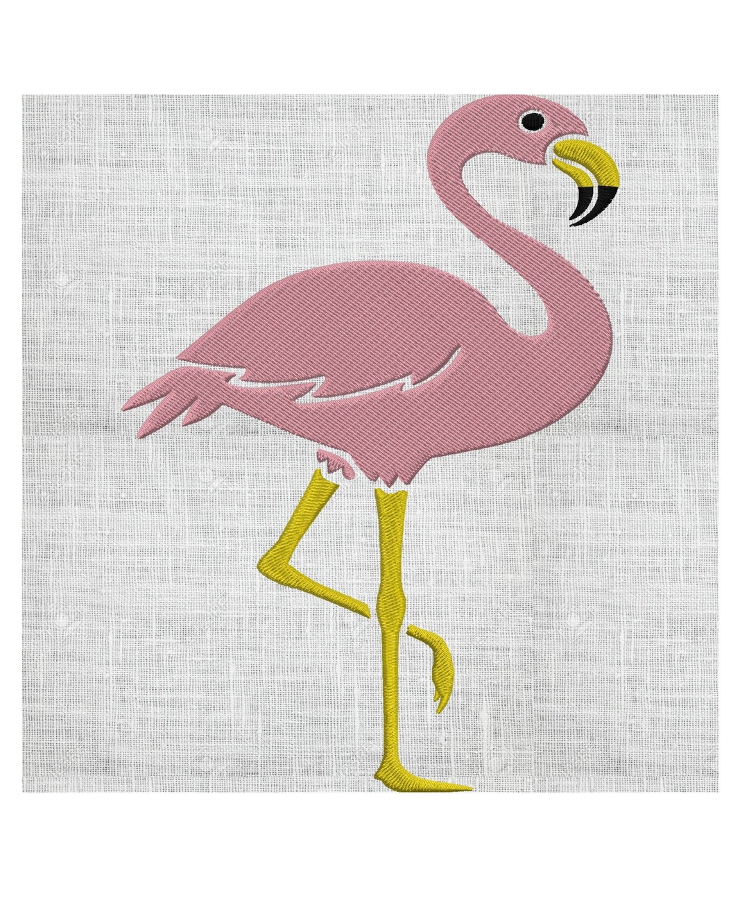 Flamingo Embroidery DESIGN FILE Tropical Bird - Instant Download - Vp3 ...