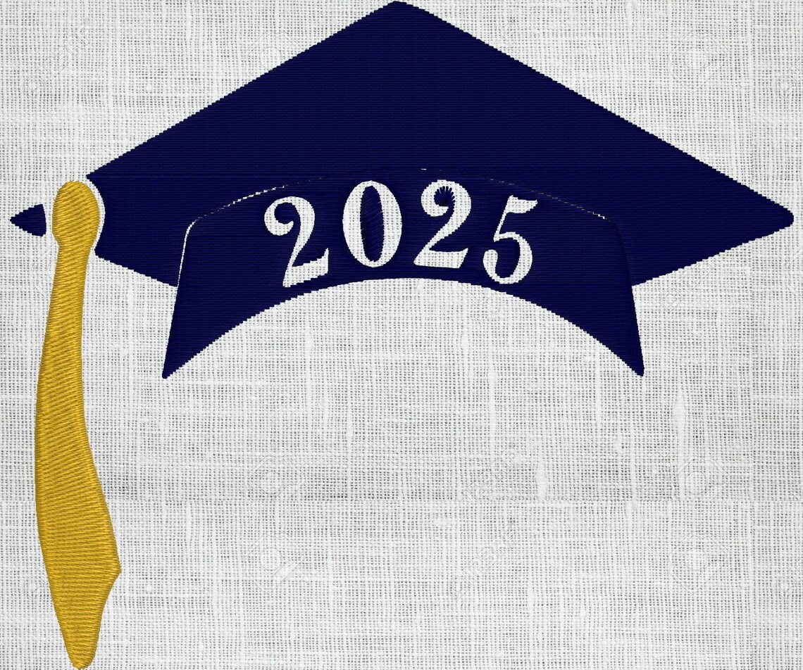 Graduation Cap W Tassel Frame Monogram Design -font Not Included ...