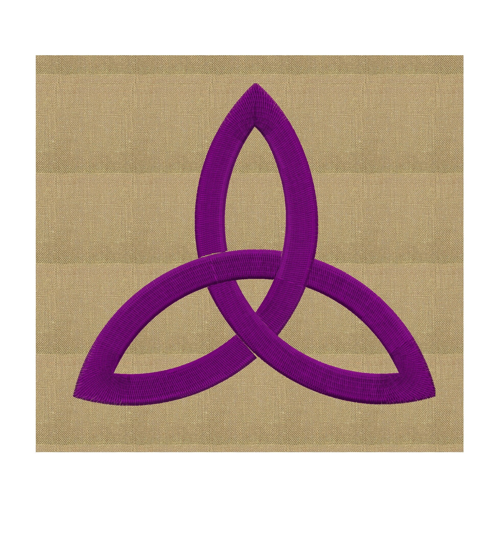 Celtic Knot Irish Triquetra Trinity Embroidery DESIGN FILE - Instant ...