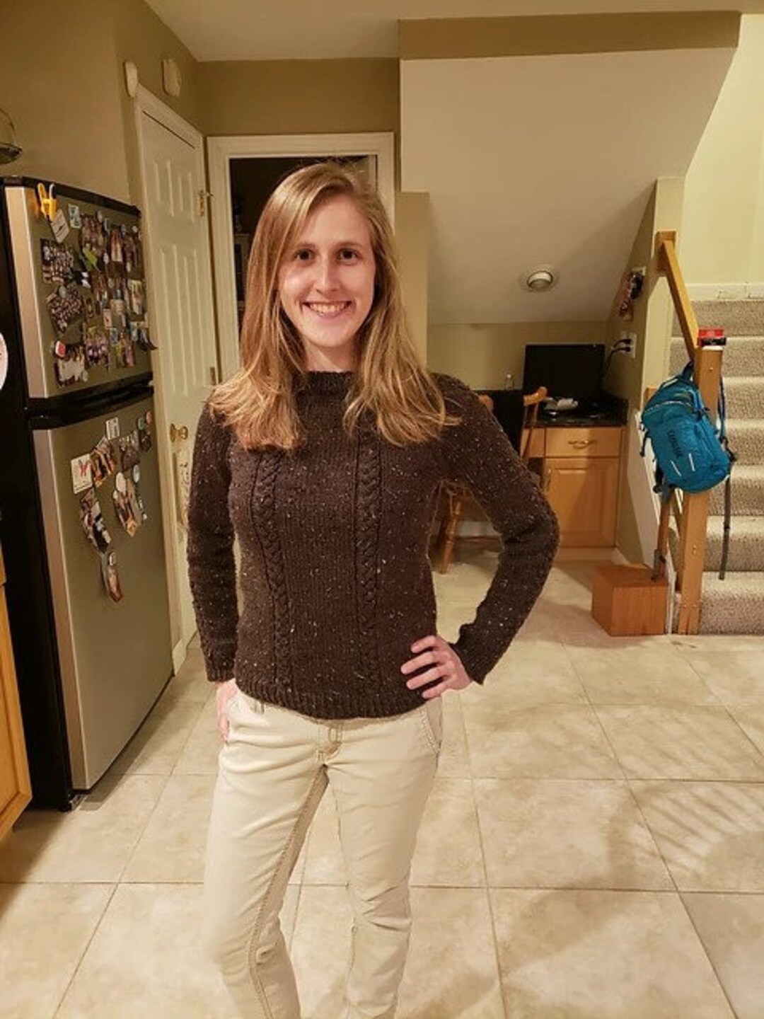 Basic Braid Cable Sweater Pattern - Etsy