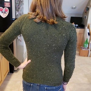 Double Braid Cable Sweater Pattern - Etsy