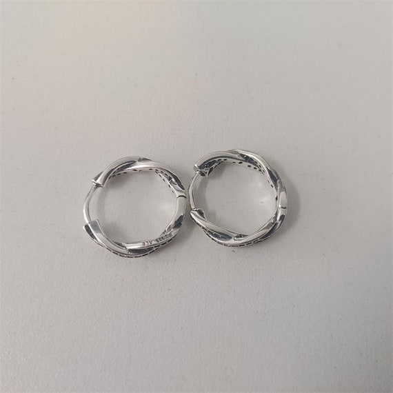 Buy Pandora Twist of Fate Hoops Earrings Online in India Etsy
