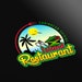 Custom Caribbean Restaurant Logo: Tropical Island Design - Etsy