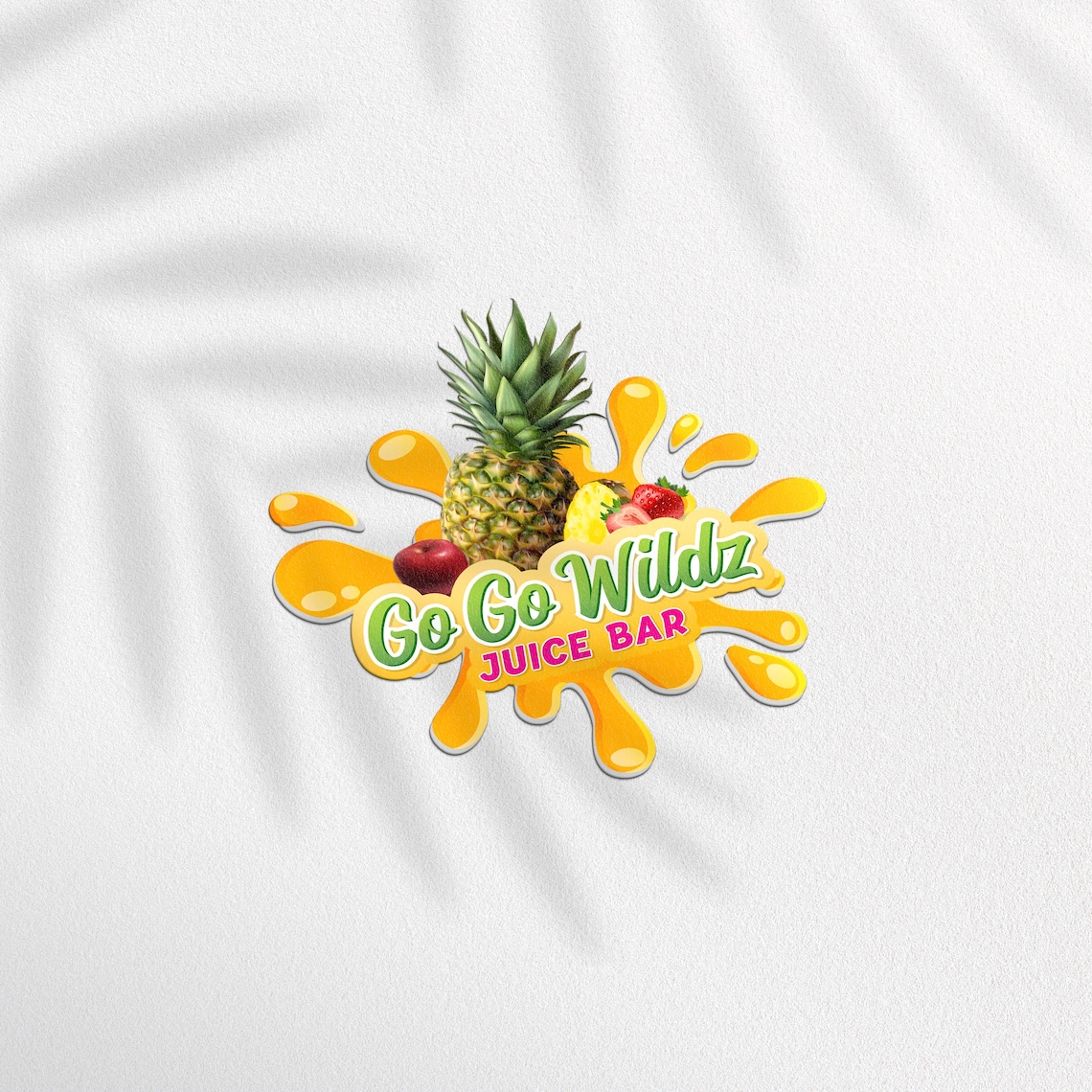 Modern Juice Shop Logo Design: Tropical Branding - Etsy