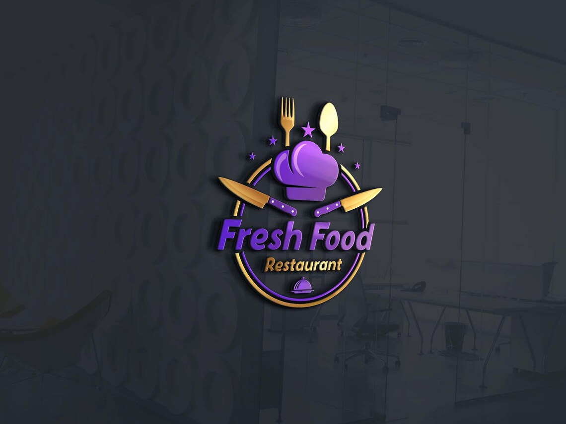 Custom Restaurant Logo Design: Food Business Branding - Etsy