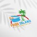 Custom Caribbean Restaurant Logo Design | Tropical Food Business ...