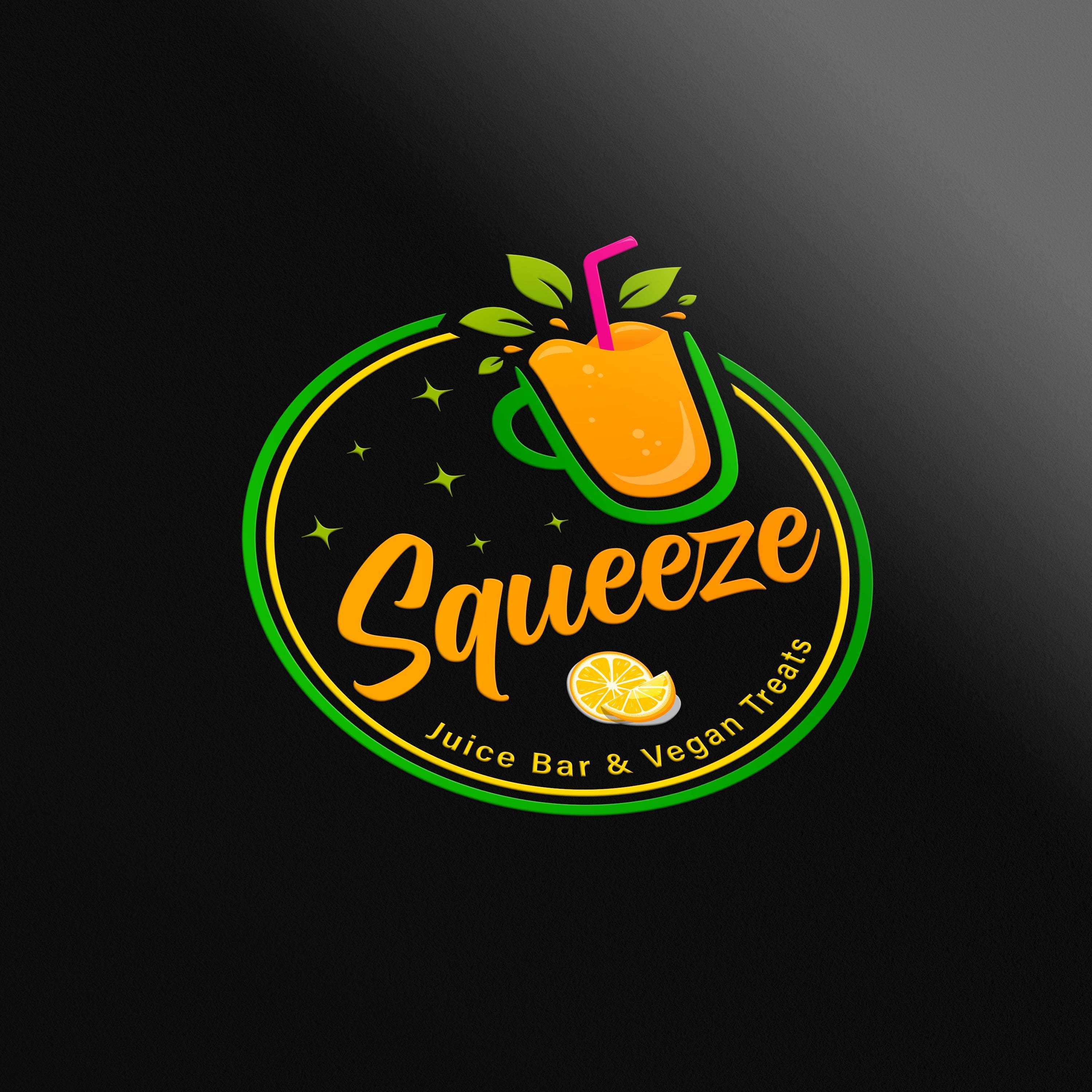 Juice Logo Design, Smoothie Logo Design, Organic Juice Logo, Custom ...