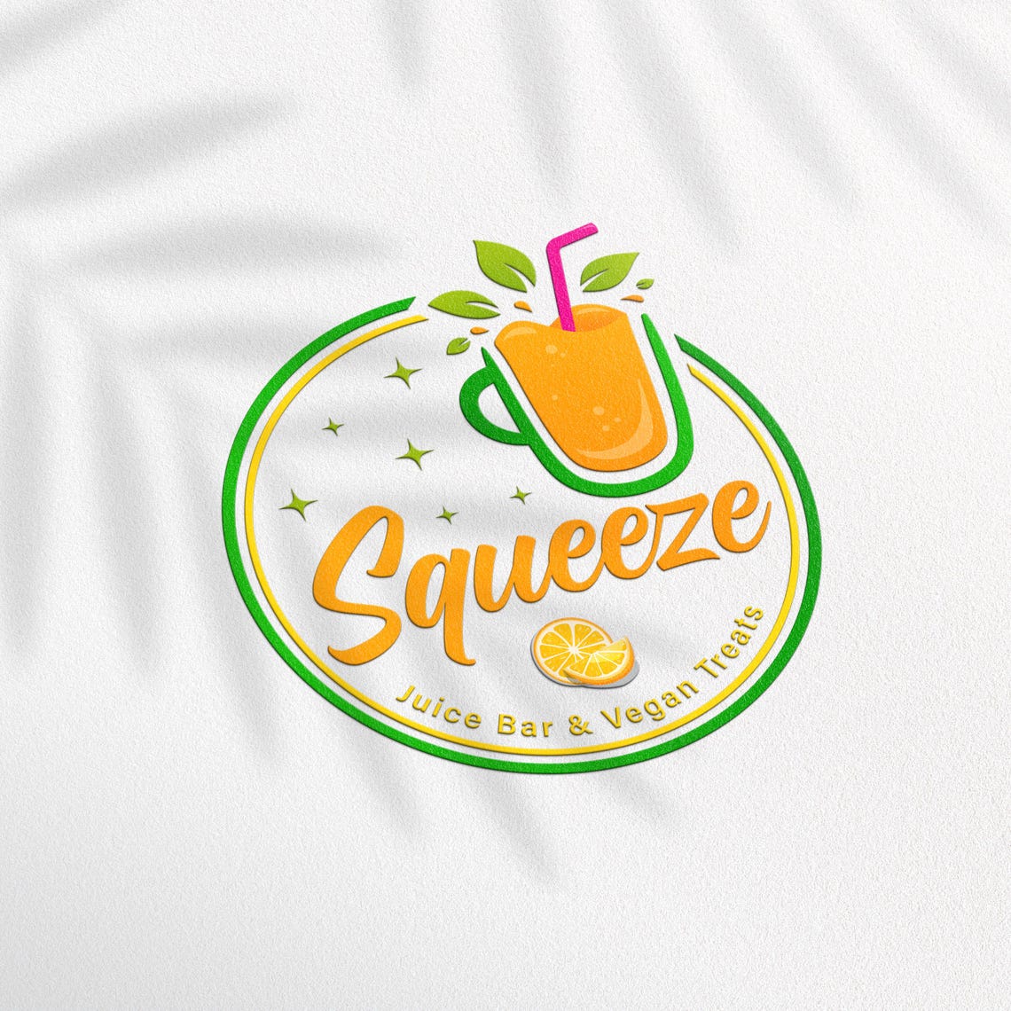 Juice Logo Design, Smoothie Logo Design, Organic Juice Logo, Custom ...