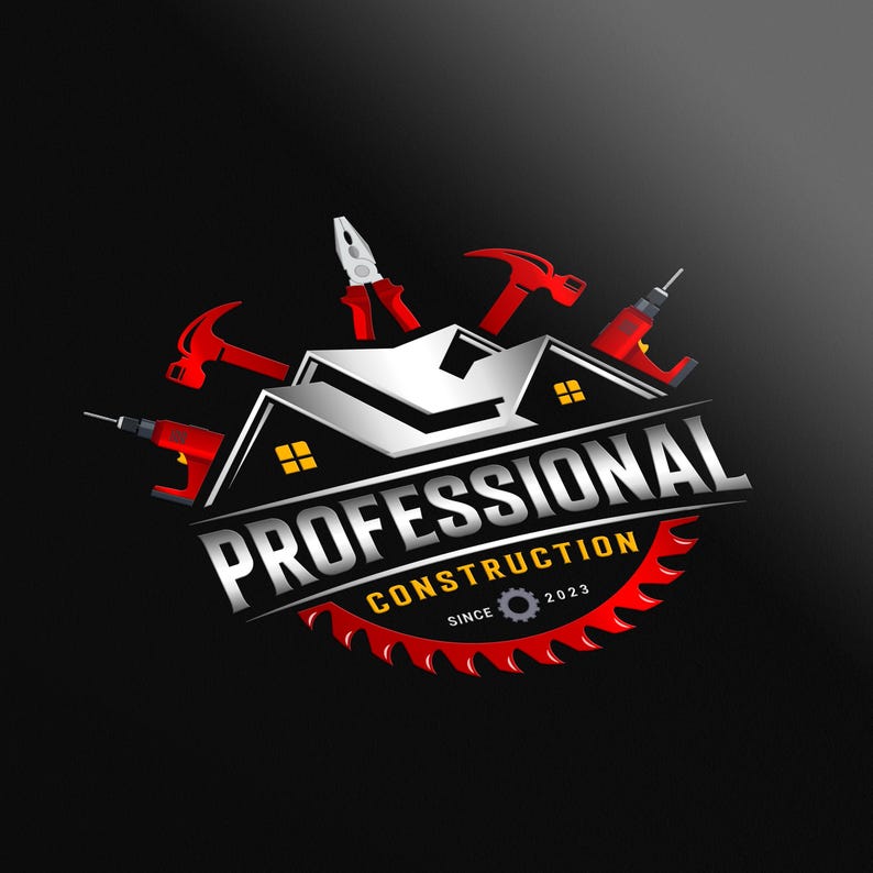 I Will Design Custom Logo for Construction, Handyman Services, General ...