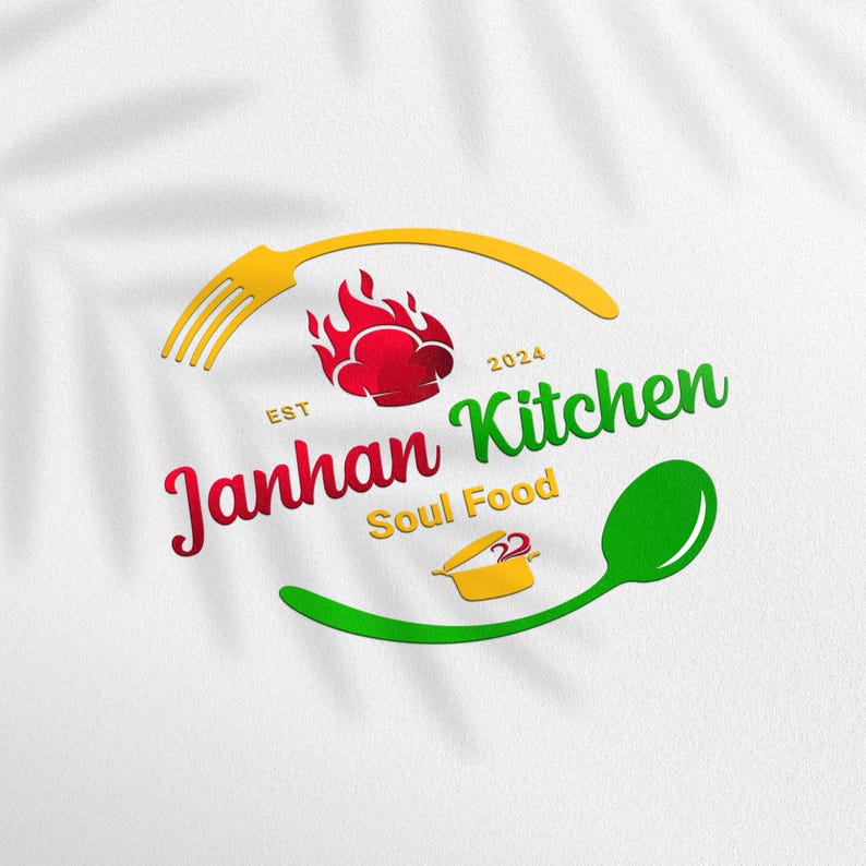 Custom Restaurant Logo Design: Fast Food, Catering, Chef (24 Hour) - Etsy