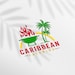 Custom Caribbean Restaurant Logo Design | Tropical Food Business ...