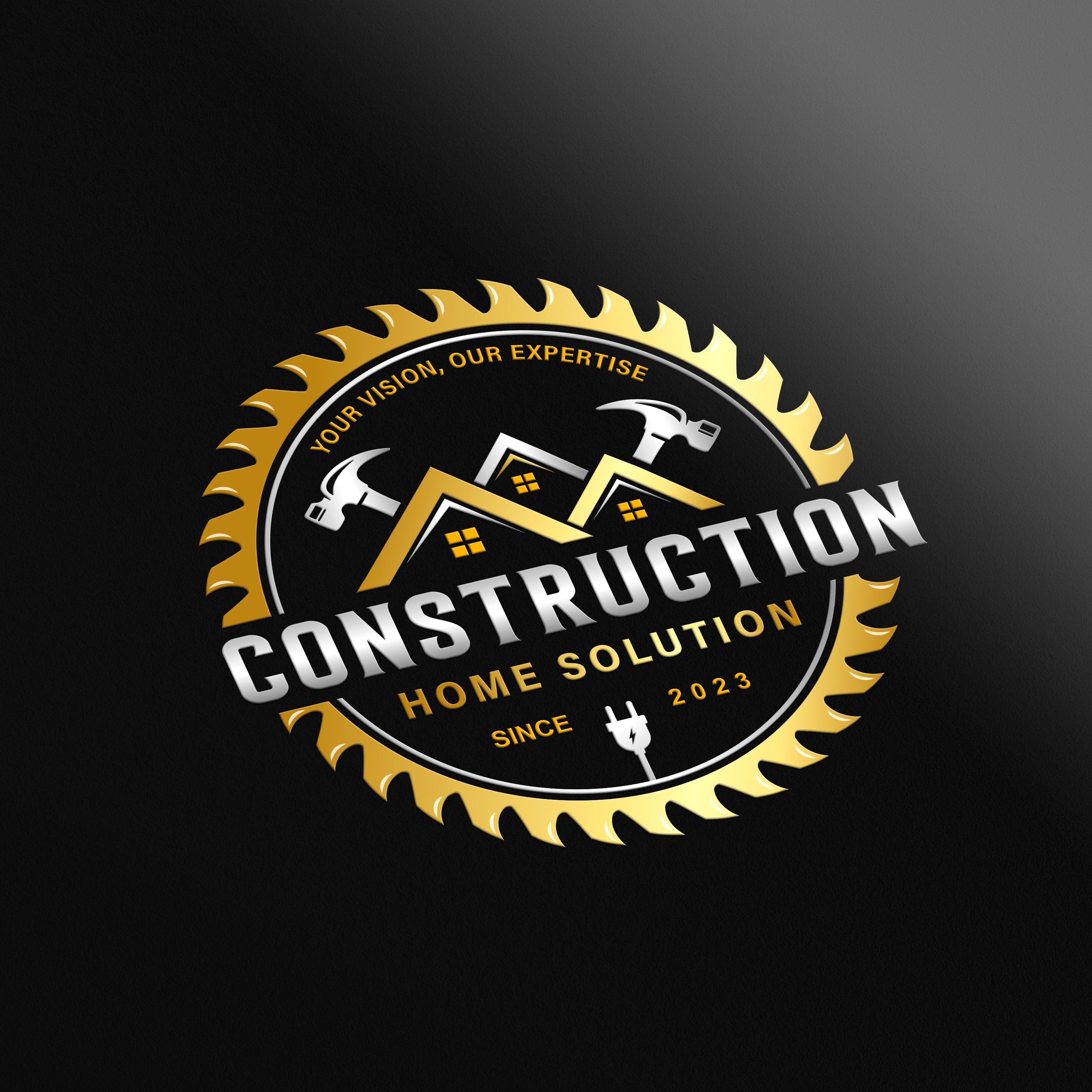 Construction Logo Design: Home Renovation, Builder (AI, EPS, SVG) - Etsy