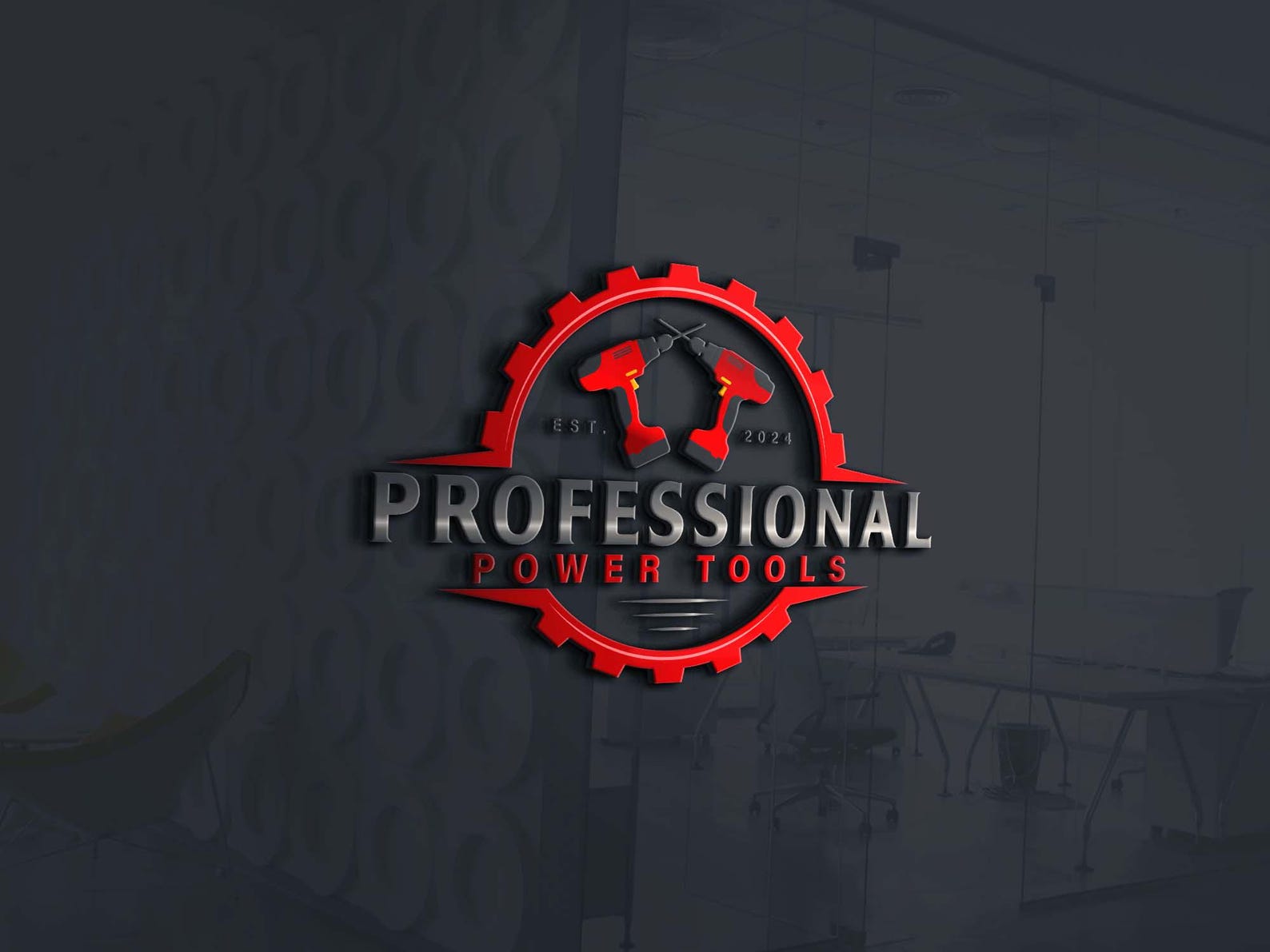 Construction Tools Logo, Electric Tools Logo, DIY Tools Logo Design ...