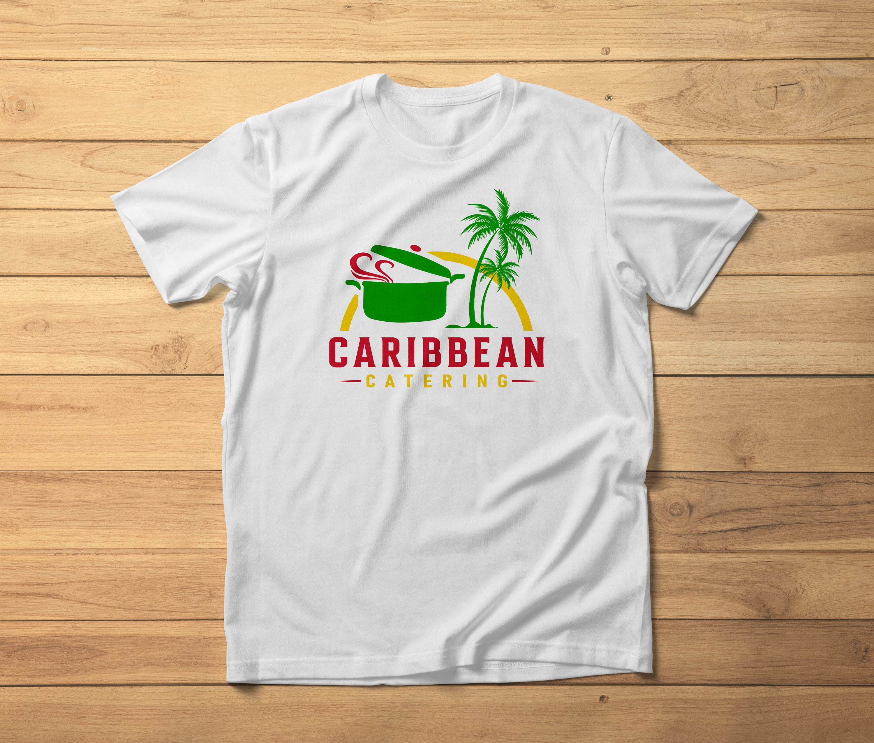 Caribbean Restaurant Logo for BBQ Grill Food Logo Kitchen Logo Catering ...