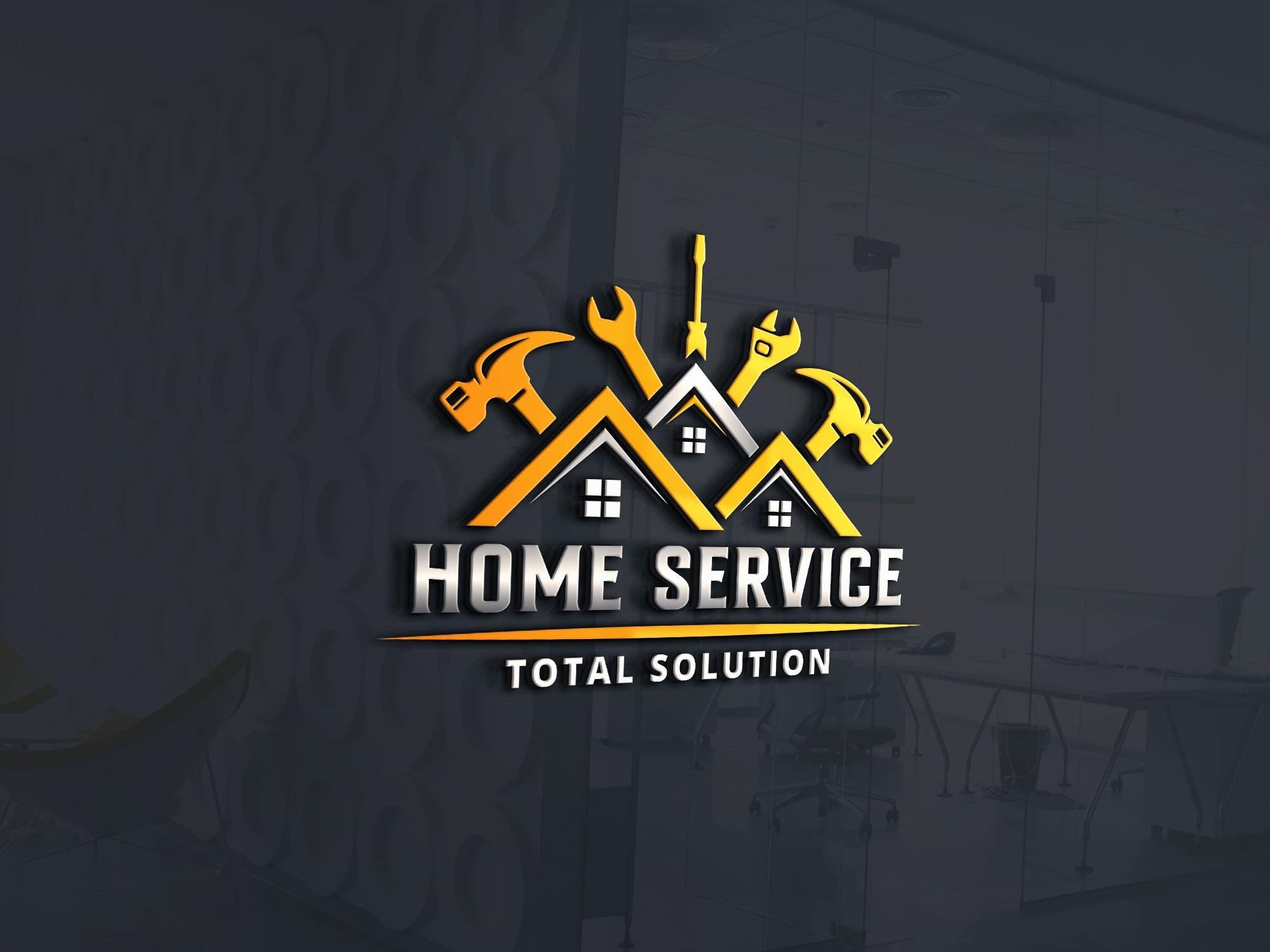 Custom Home Construction Logo Design | Home Renovation | Modern Home ...