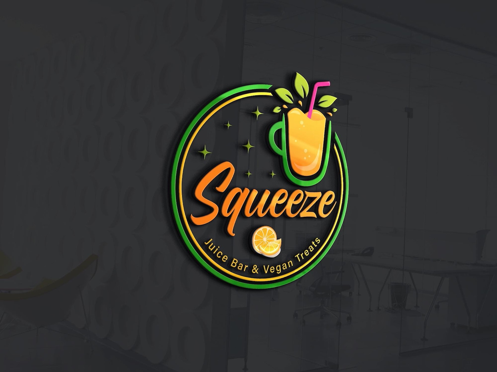 Juice Logo Design, Smoothie Logo Design, Organic Juice Logo, Custom ...