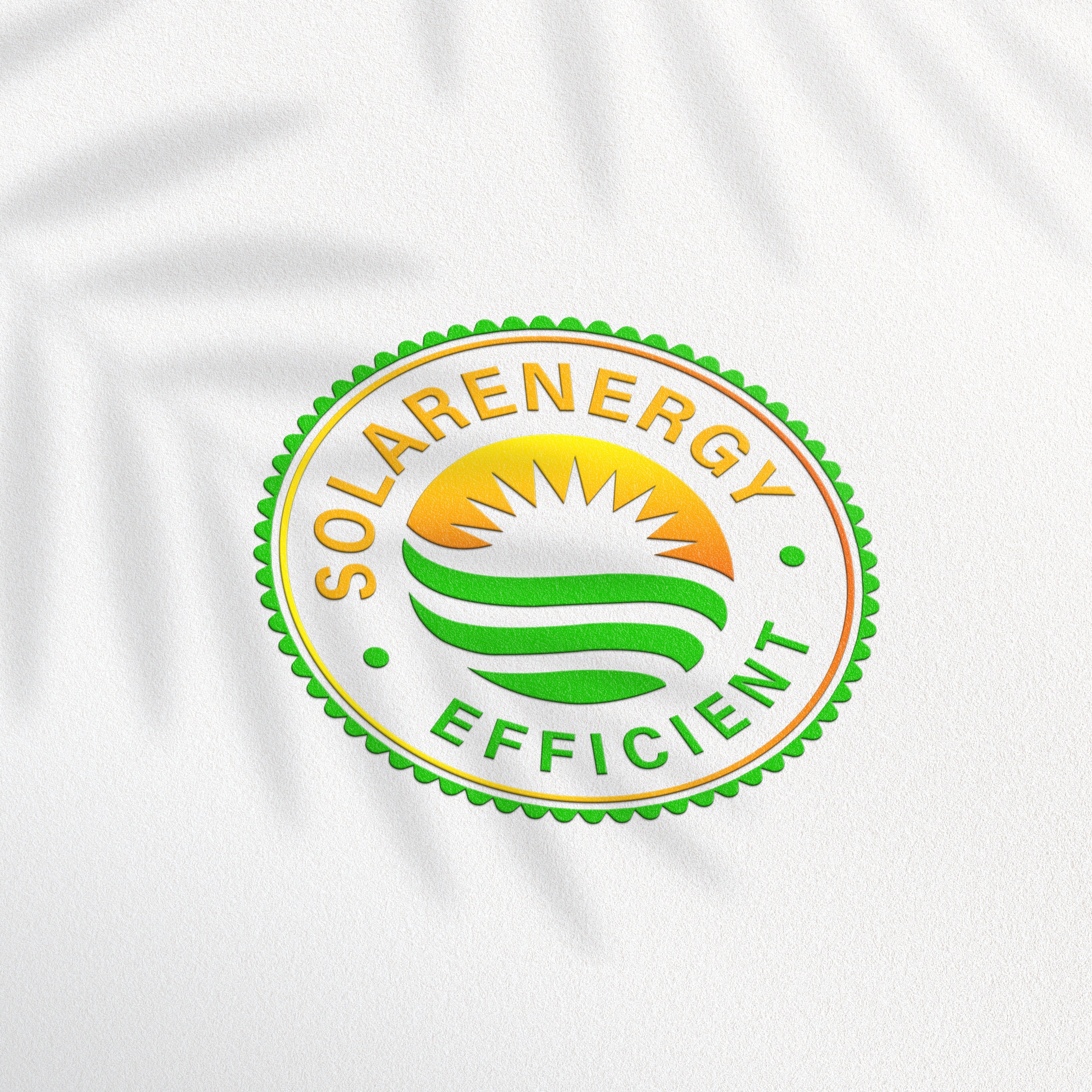 Custom Solar Energy Logo Design: Eco Electrical Branding - Etsy
