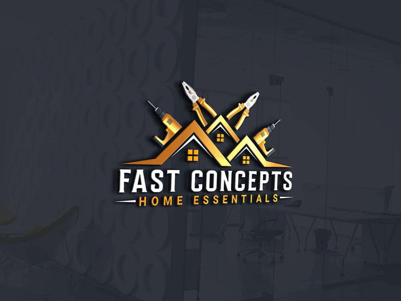 Custom Construction Company Logo | Handyman Services Business Logo ...