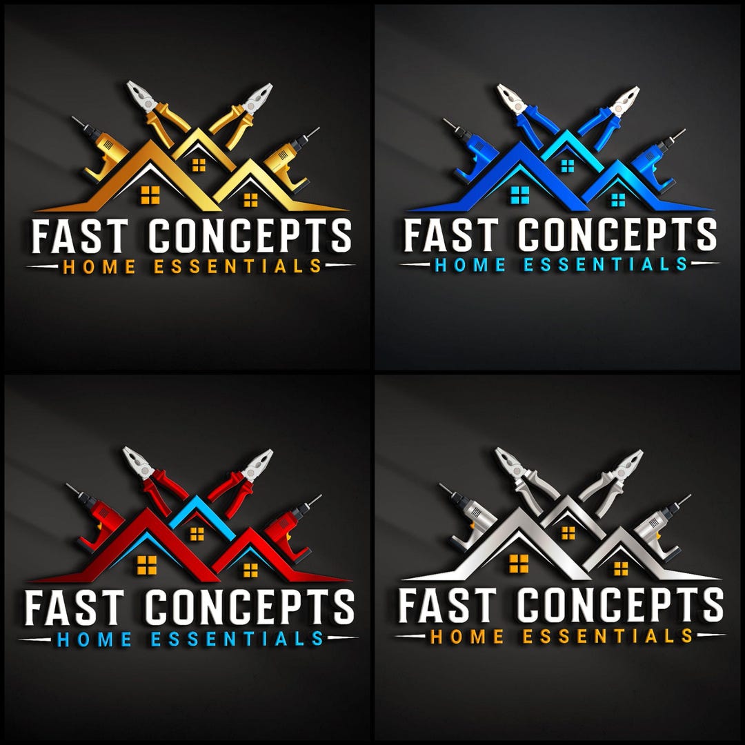 Custom Construction Company Logo | Handyman Services Business Logo ...