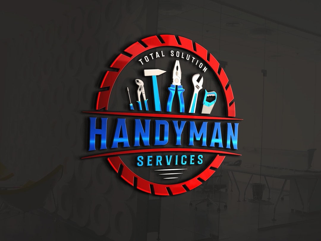 Construction Business Logo Design | Handyman Services Logo | Total Home ...