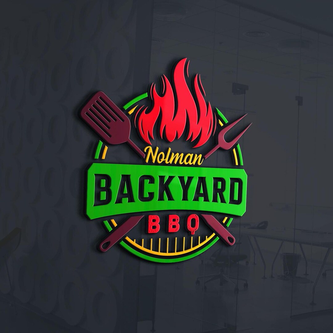 Custom Restaurant Logo Design: BBQ, Caribbean, Seafood Food Business ...