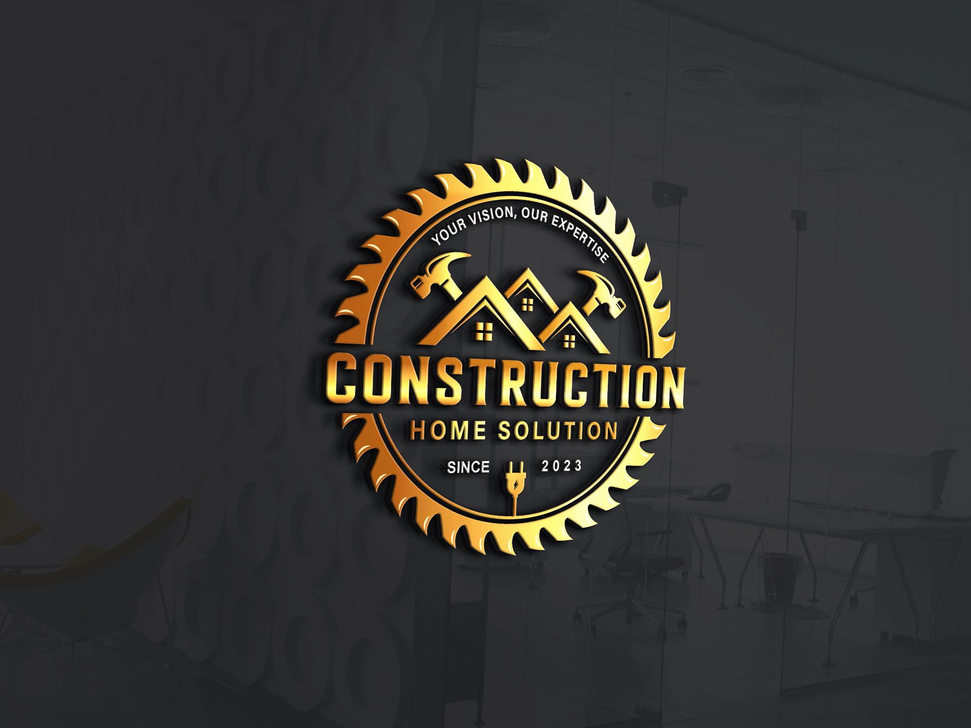 Construction Logo Home Builder Logo General Contractor Logo Hardware ...