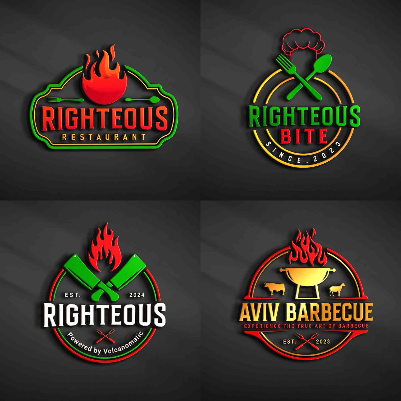 Custom Restaurant Logo Design: Food Brand Identity - Etsy