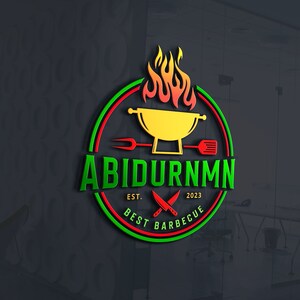 Custom Restaurant Logo Design: BBQ, Seafood, Cuisine (JPEG, PNG, Vector ...