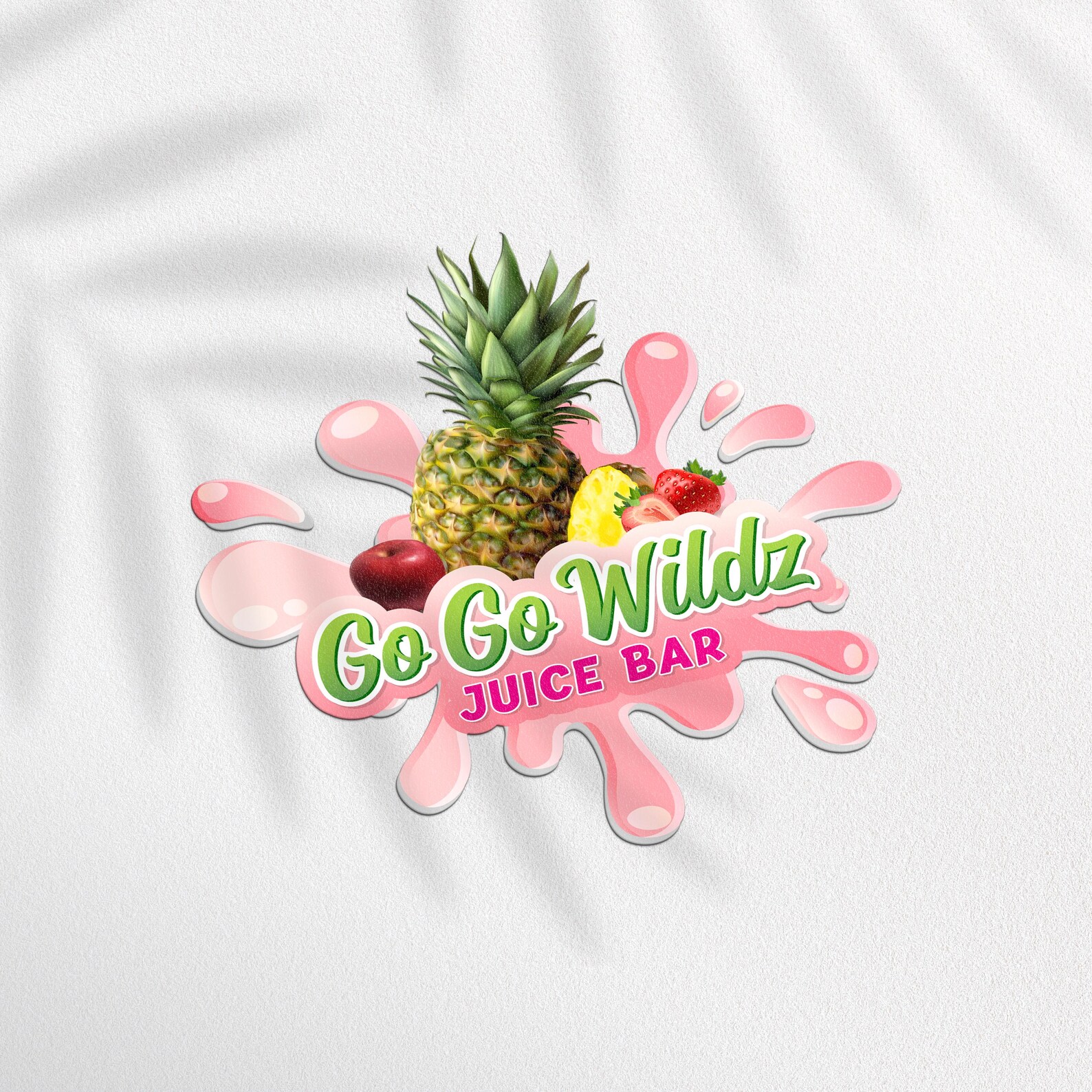 Modern Juice Shop Logo Design: Tropical Branding - Etsy