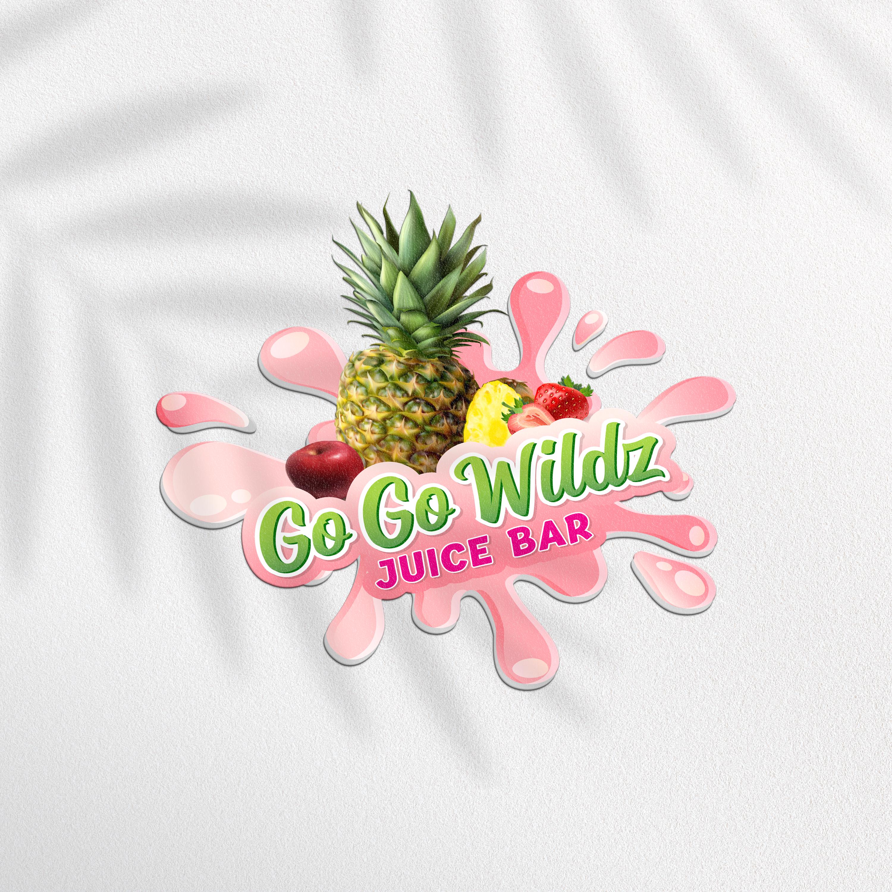 Modern Juice Shop Logo Design: Tropical Branding - Etsy