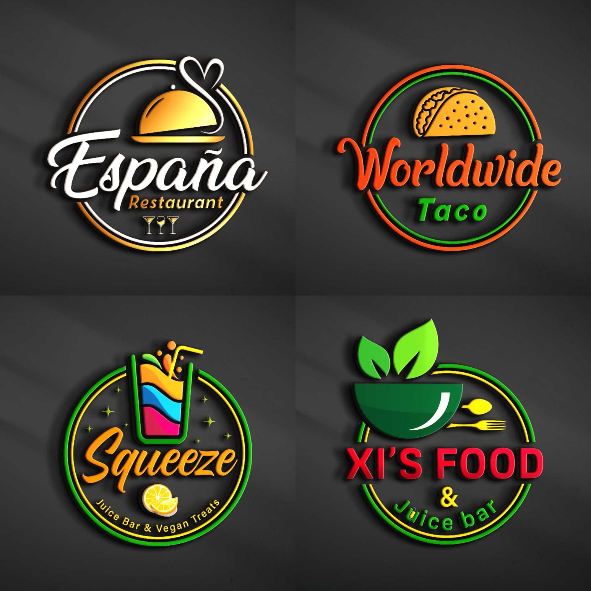 I Will Design Custom Logo for Restaurant, Food, Catering, Kitchen ...