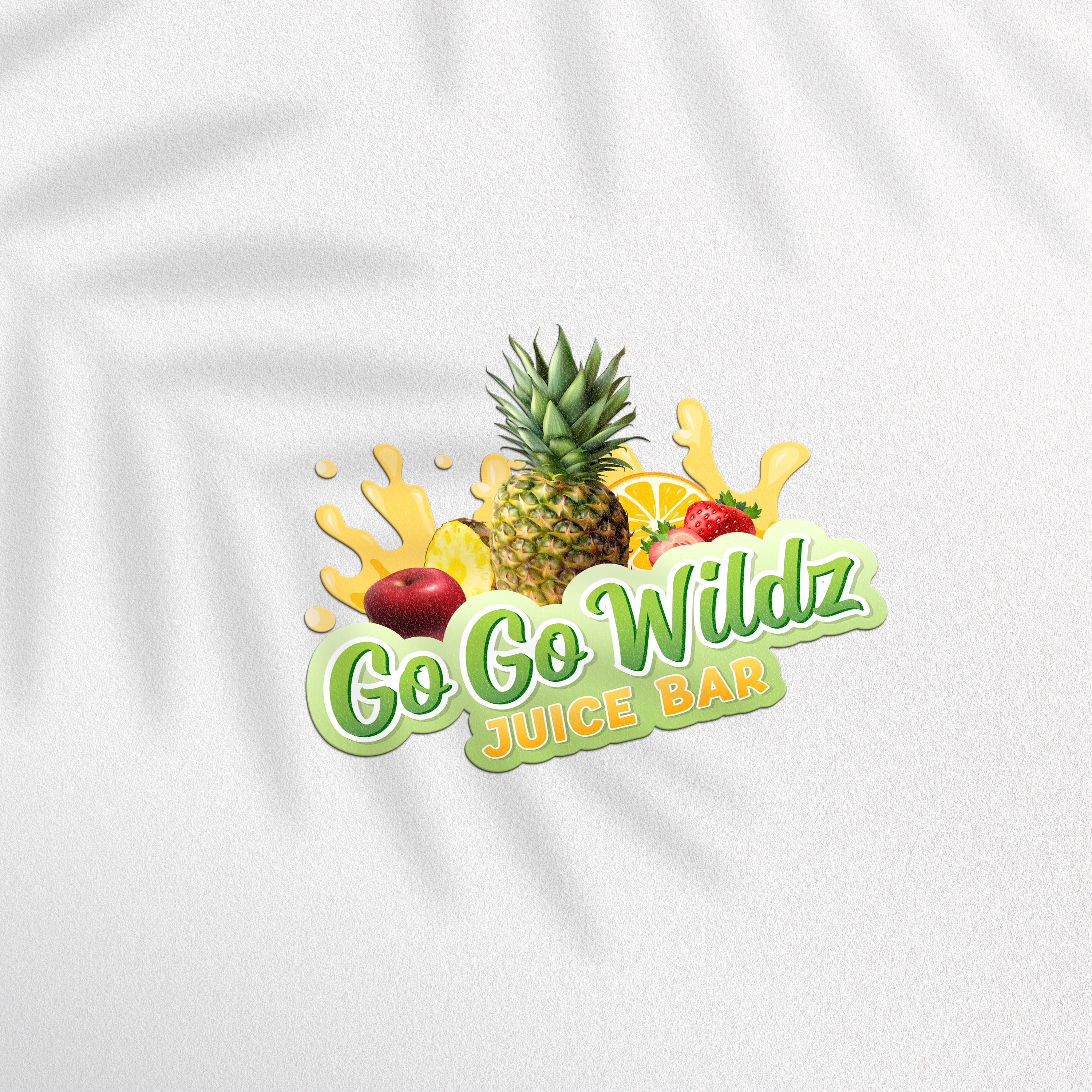 Modern Juice Shop Logo Design: Tropical Branding - Etsy