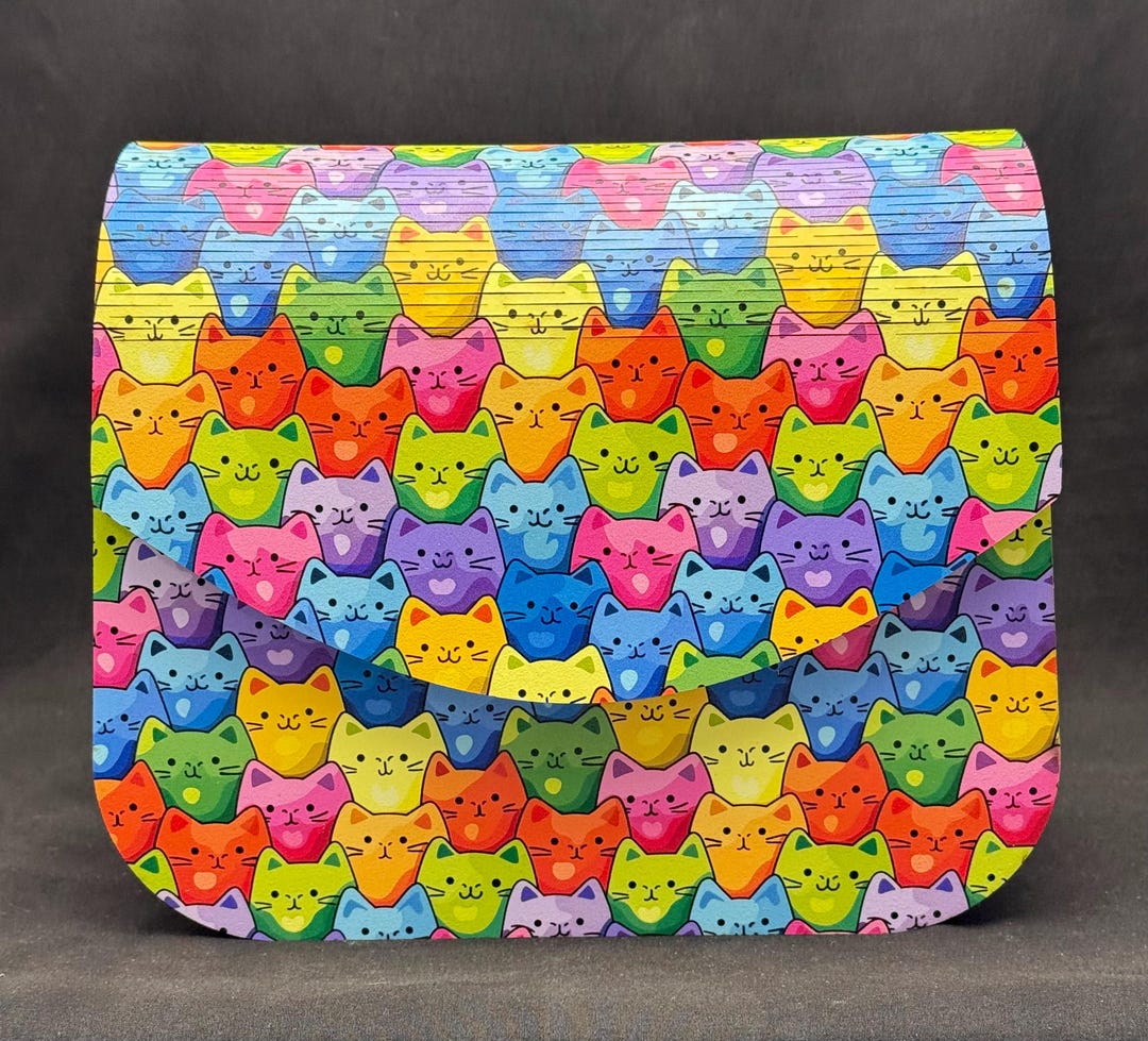 Laser Cut Wood Purse – Kitties! - Etsy
