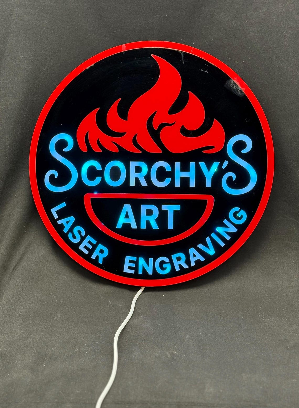 Custom LED Acrylic Sign – Personalized Illuminated Business Display - Etsy