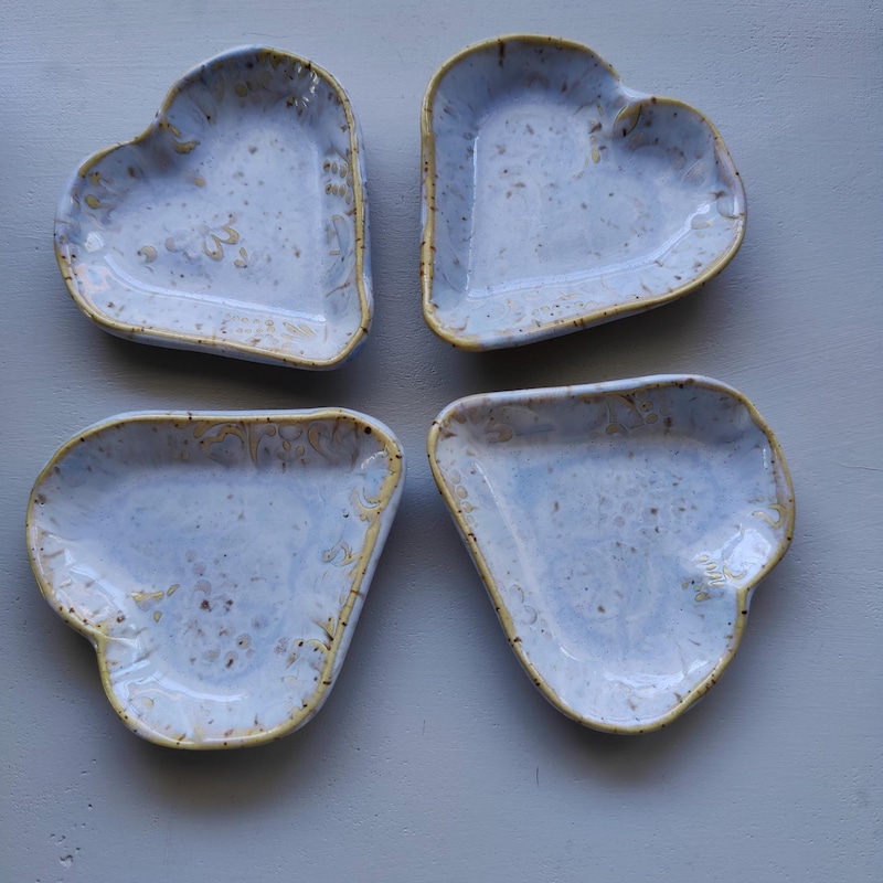 Heart Shaped Plates - Etsy