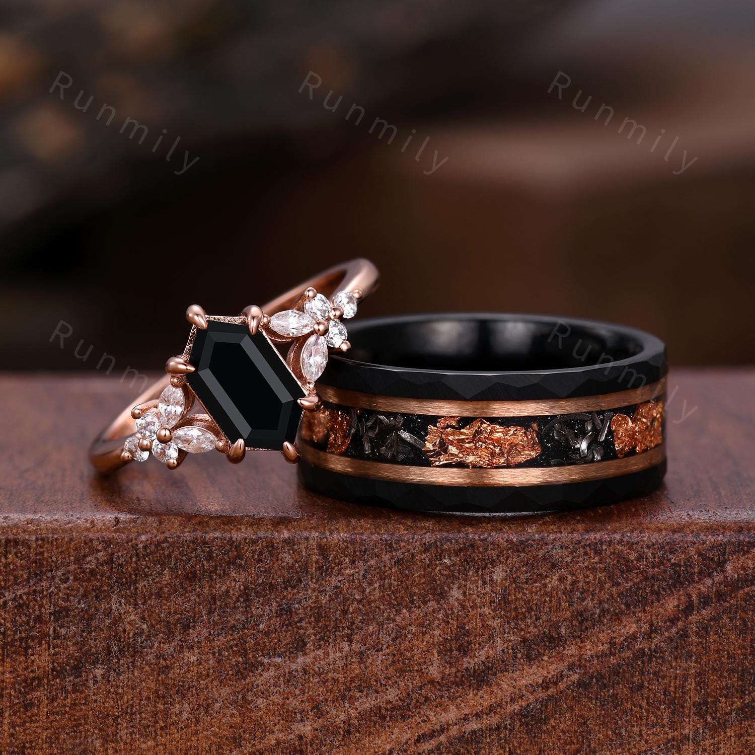 Etsy matching butterfly rings store