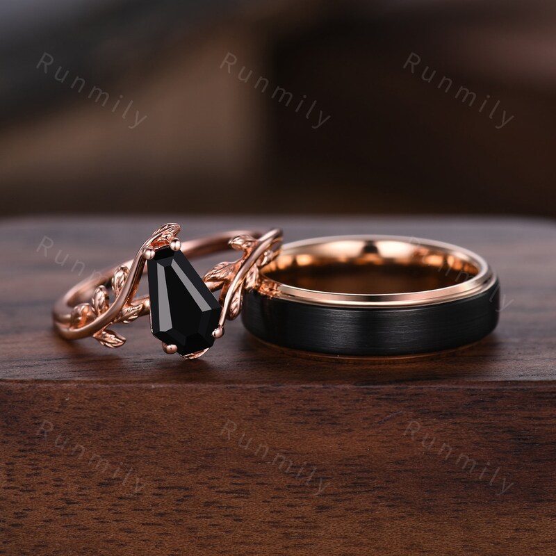 Wedding Ring Sets His and Hers - Etsy