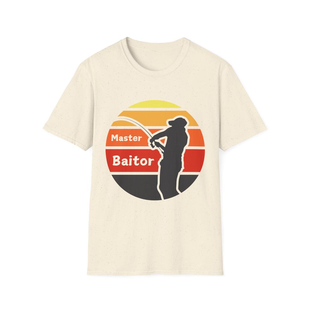 Funny Master Baitor T-shirt for a Fish Loving Friend - Etsy