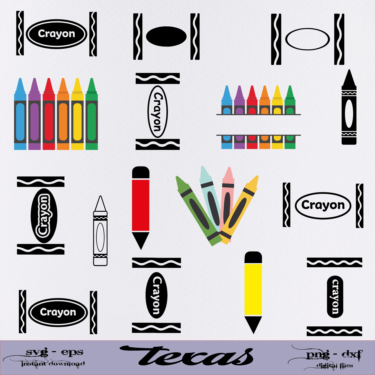 Crayon Svg, Crayon Wrapper Svg, Crayon Costume Svg, Halloween Crayon ...