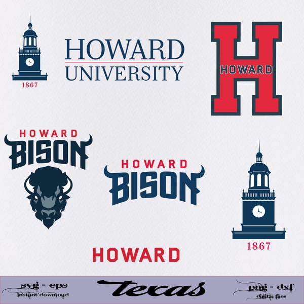 Howard University Svg - Etsy