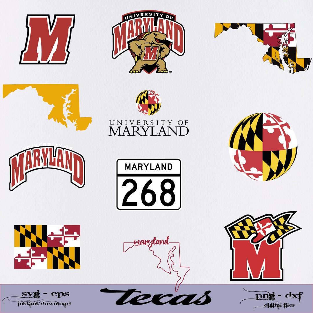 Maryland Svg, Maryland State Svg, Maryland State Flag, M Svg, Maryland ...