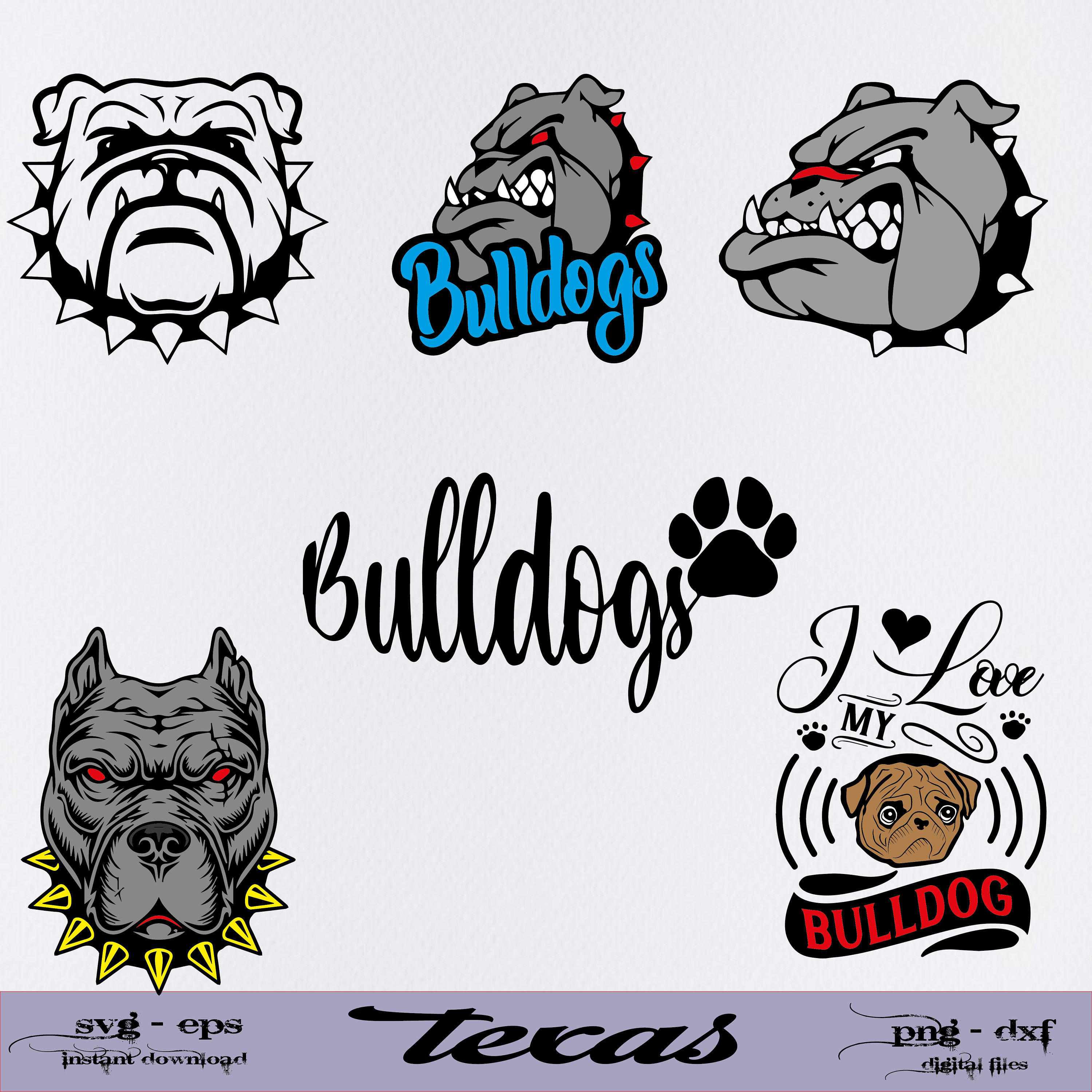 Bulldog Mascot SVG Png Eps Dxf Bulldog Svg Bulldog Clip Art Bulldog Head Bulldog Mom Svg Bulldog ...