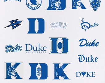 Duke Svg Bundle, Duke Blue, Duke Devil, Blue Devils Svg, Duke Girl Svg ...