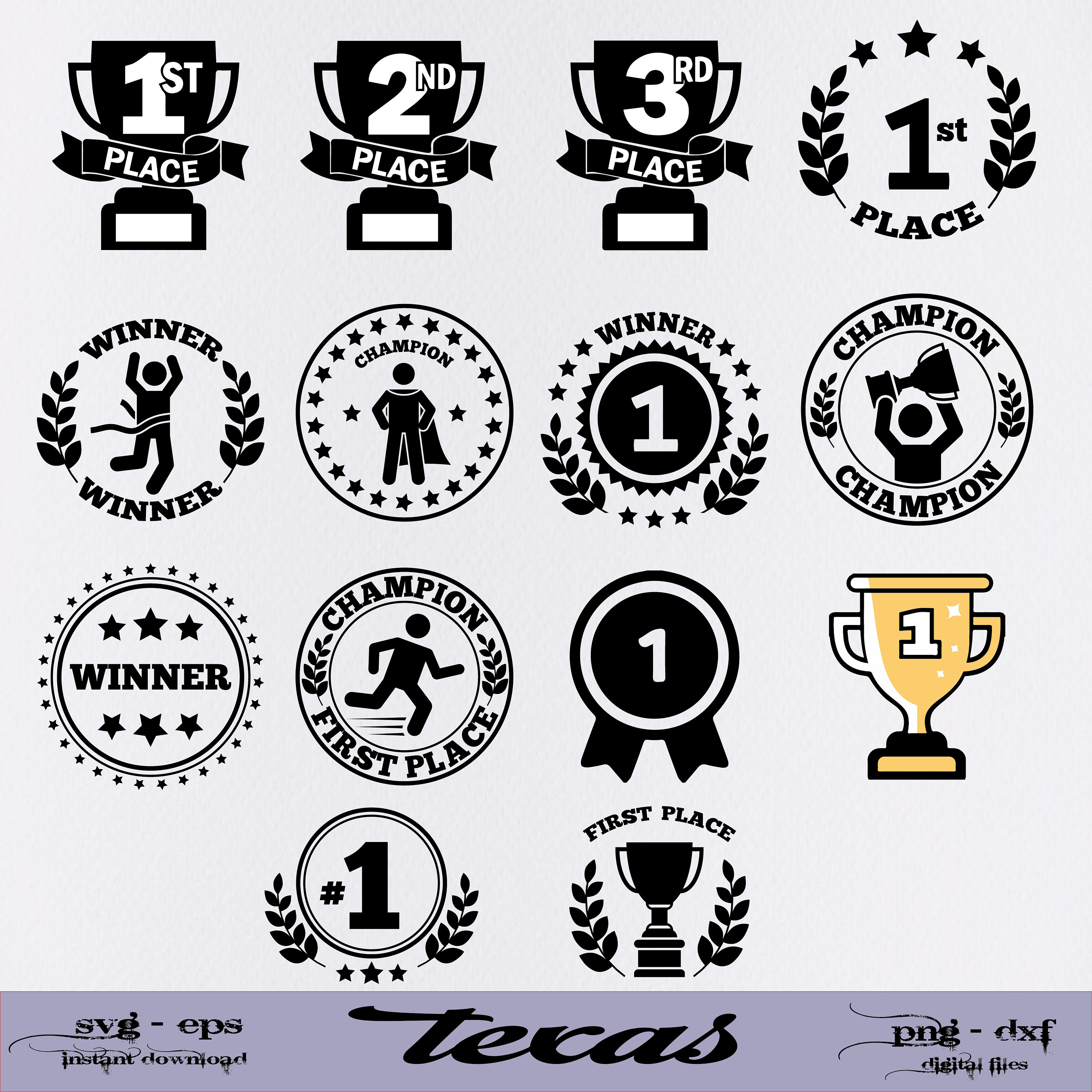 Trophy Svg, First Place Svg, First Position Svg, Winner Svg, Champion ...