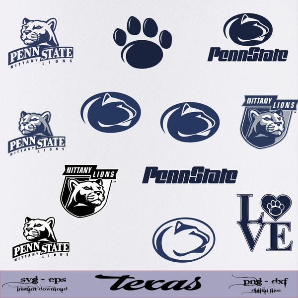 Penn State Svg - Etsy