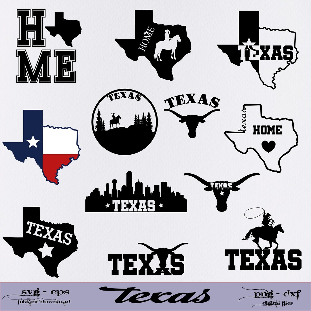 Texas SVG, | Texas Svg, TX Svg, Texas Bundle Svg, Eps Png Pdf Vector ...
