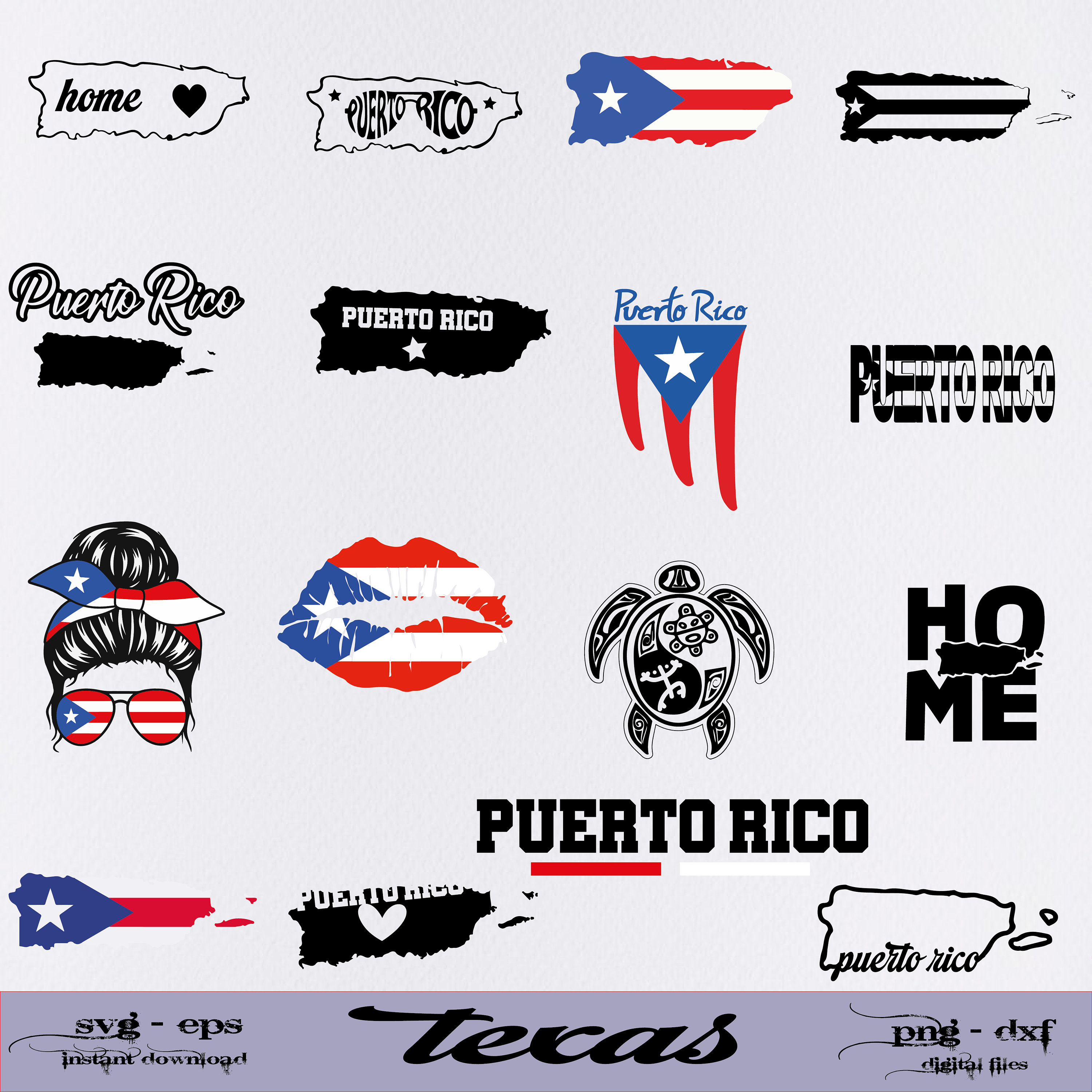 Puerto Rico Svg, Latina Svg, Cricut Svg, Puerto Rico Png, Puerto Rico ...
